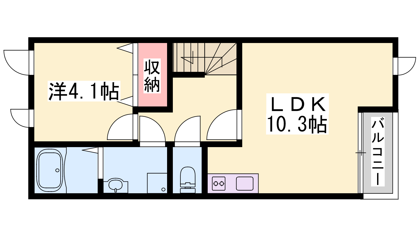 アステール (1LDK) の賃貸ハイツ物件情報 (三木市大村) | Meiki Housing（メイキハウジング）